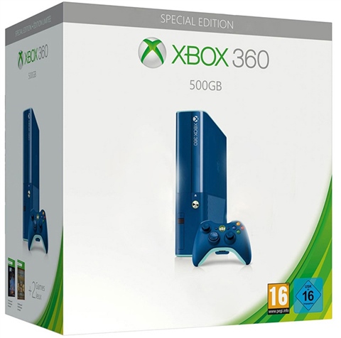 Xbox 360 "E" Blue SE 500GB, Boxed - CeX (AU): - Buy, Sell, Donate